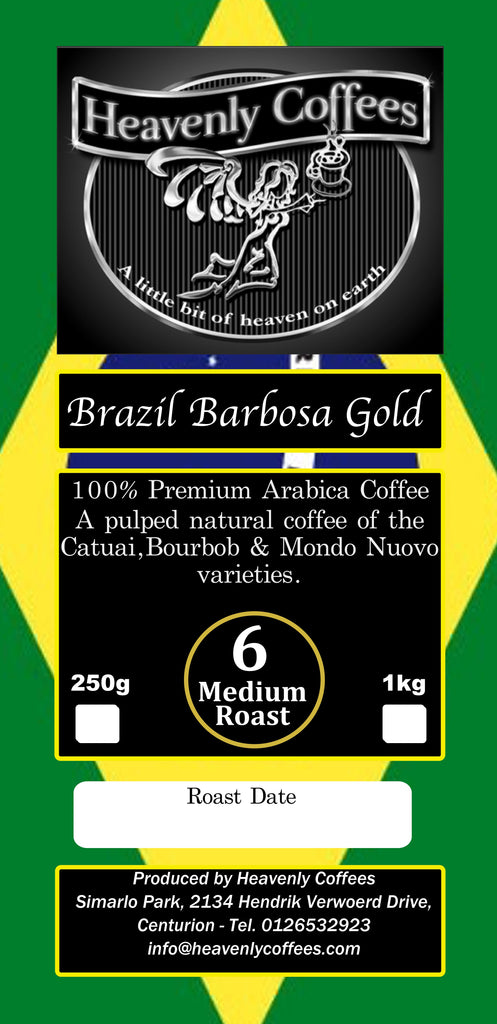 Brazil Barbosa Gold - Roasted Coffee - Heavenly Coffees