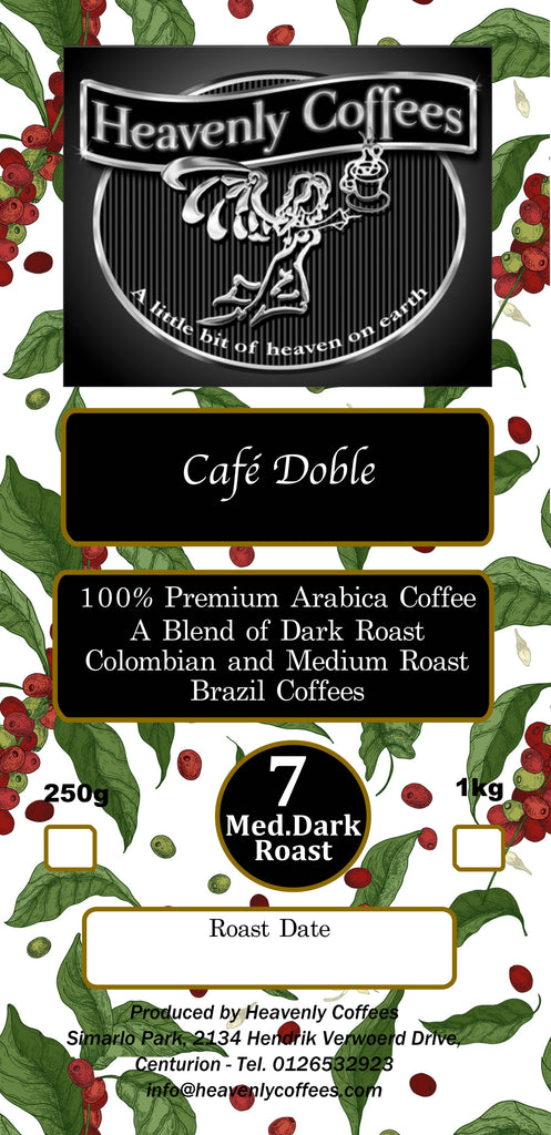 Café Doble 250g/1kg – Heavenly Coffees